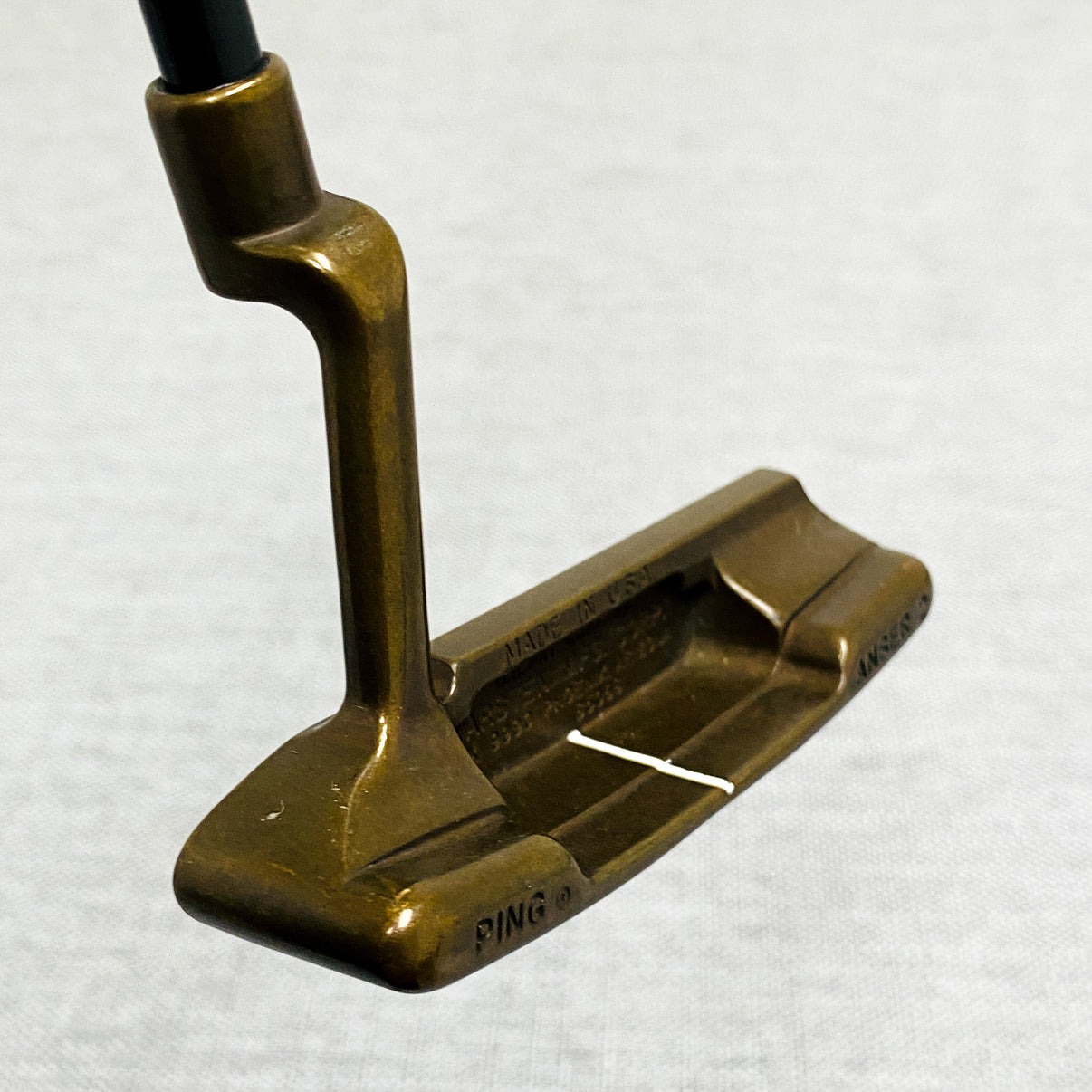 PING Anser 2 Beryllium Copper Putter. Rare factory graphite shaft - Ex ...