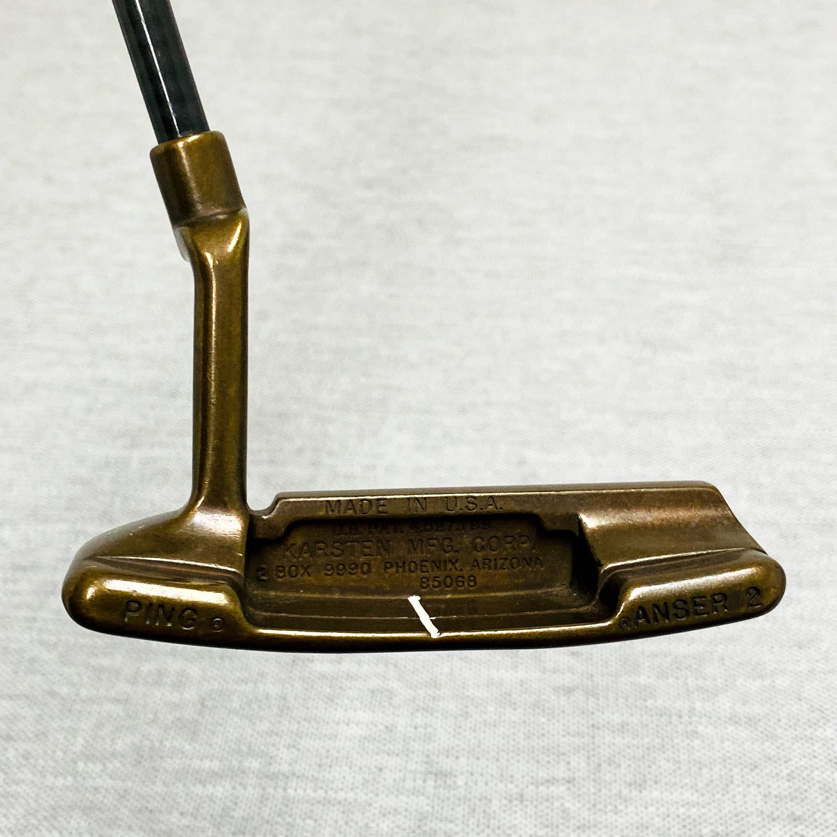 PING Anser 2 Beryllium Copper Putter. Rare factory graphite shaft - Ex ...